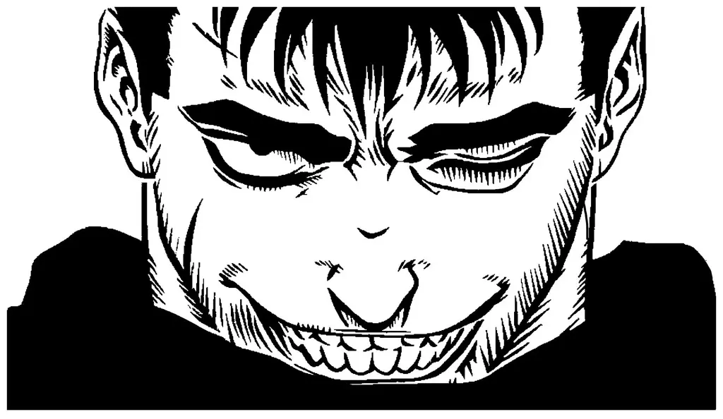 Free Digital Art STL Download - Berserk Guts Stencilby SMT_M 🦊