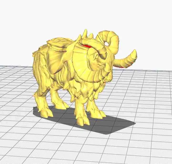 Characters & Creatures STL Download - War Ramby M3DM