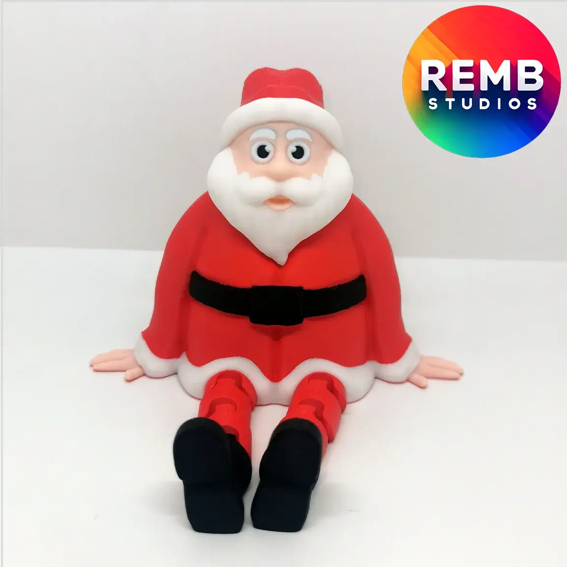 3D Printer Files | 3MF File | Flexi Santa | Print in Place | NO Support ...