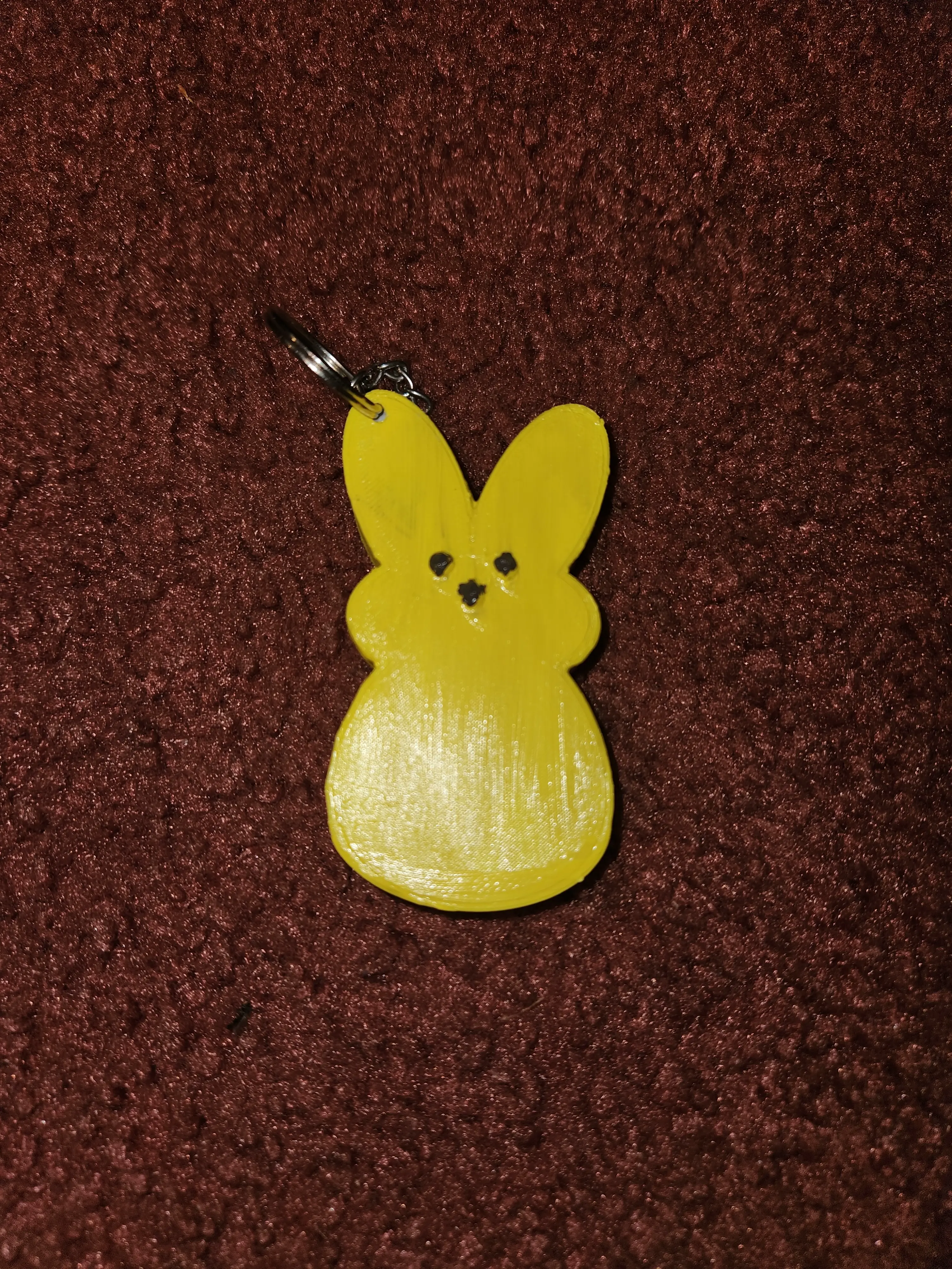 3D Printer Files | 3MF File | Peep Bunny Keychain | Creality Cloud
