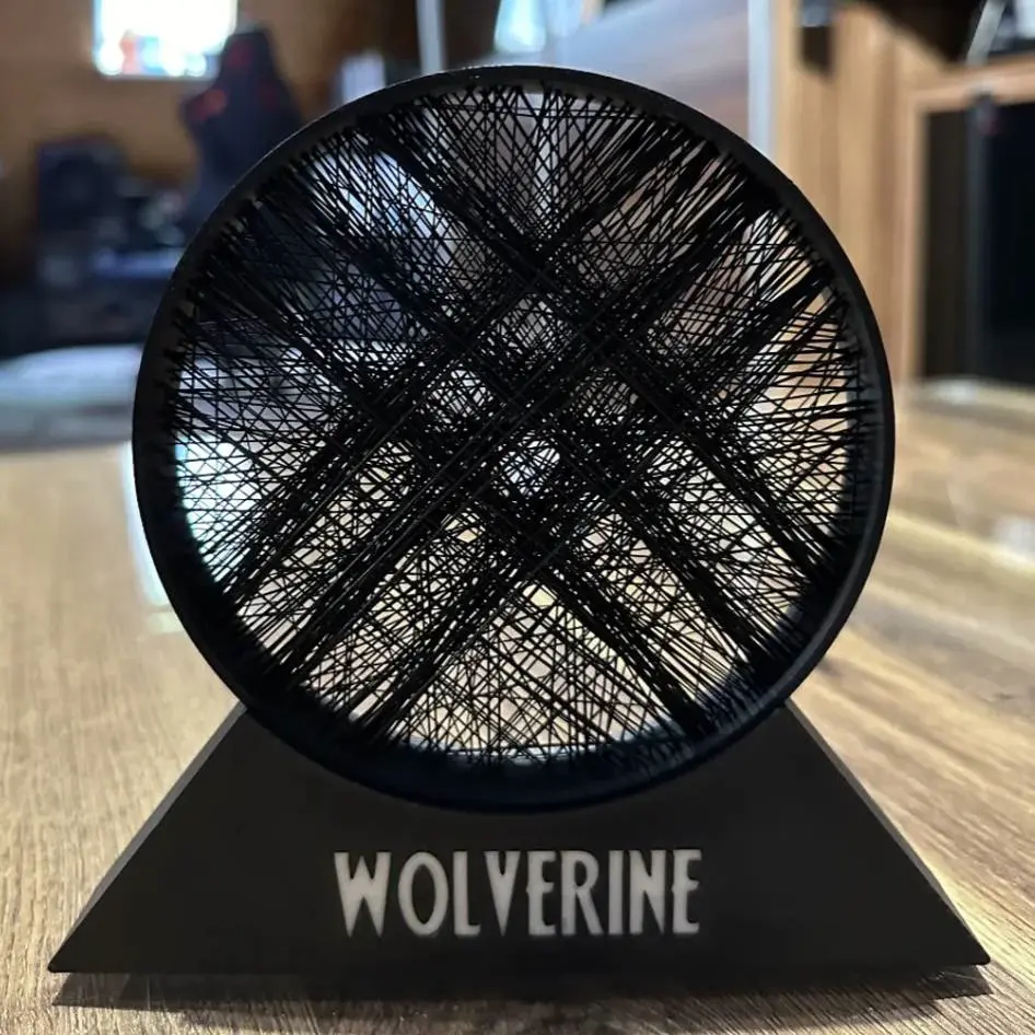 3D Printer Files | 3MF File | WOLVERINE STRING-ART / MARVEL / COMICS ...