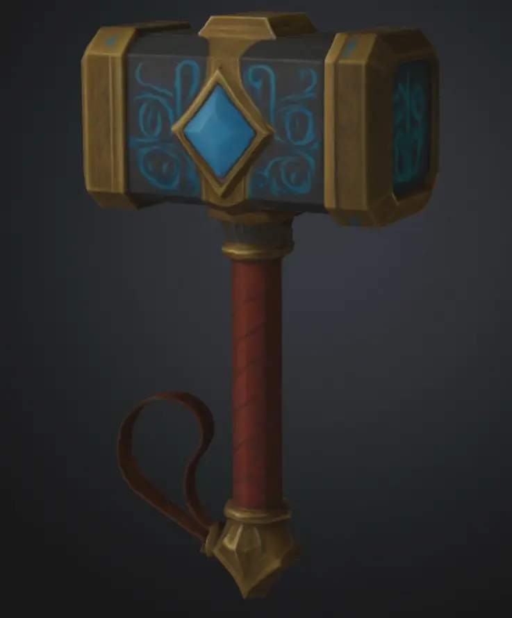 Free Other STL Download - “Arcane Guardian Hammer – Mystic Power in ...