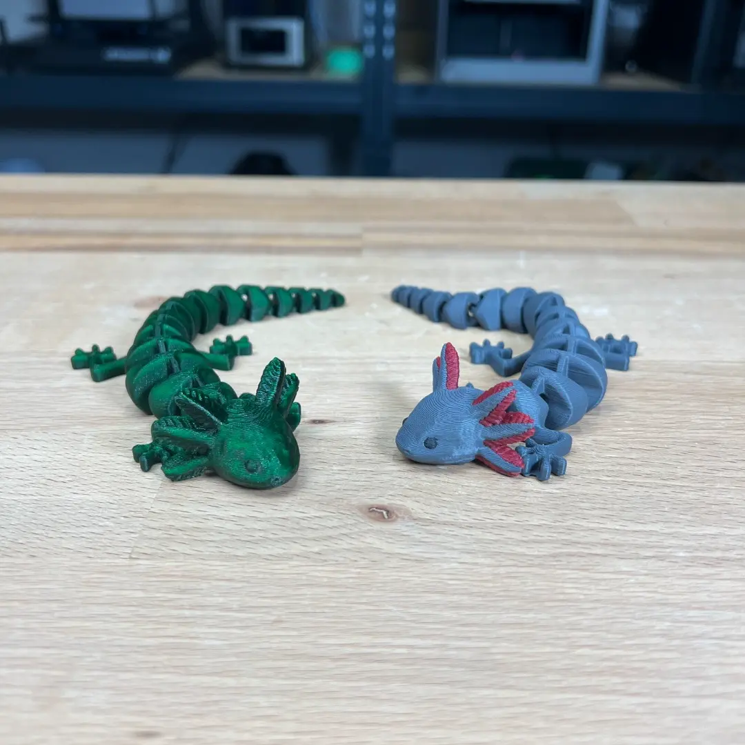 3D Printer Files | 3MF File | Articulated Axolotl / Axolotl Articulado ...