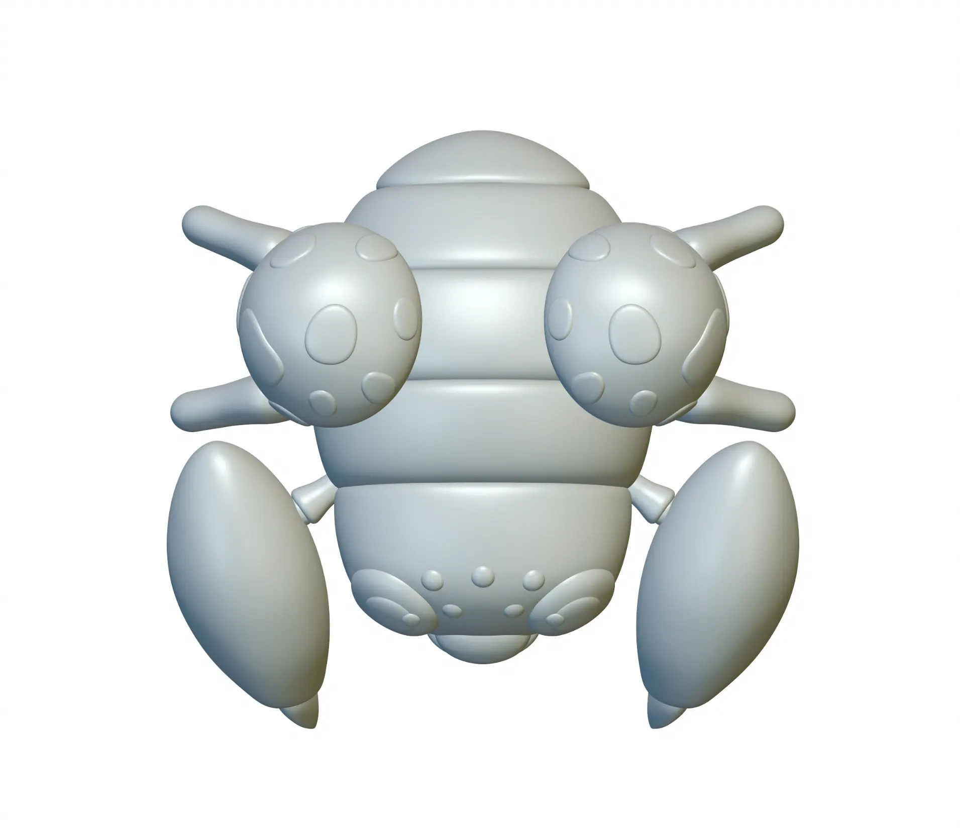 Characters & Creatures STL Download - Pokemon Paras #46 - Ready for 3D ...