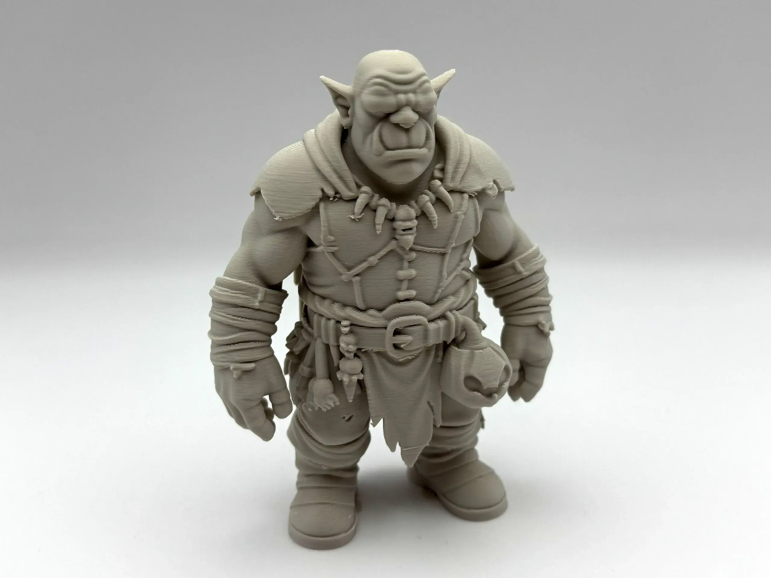 3D Printer Files | 3MF File | Orc Warrior Miniature | Creality Cloud