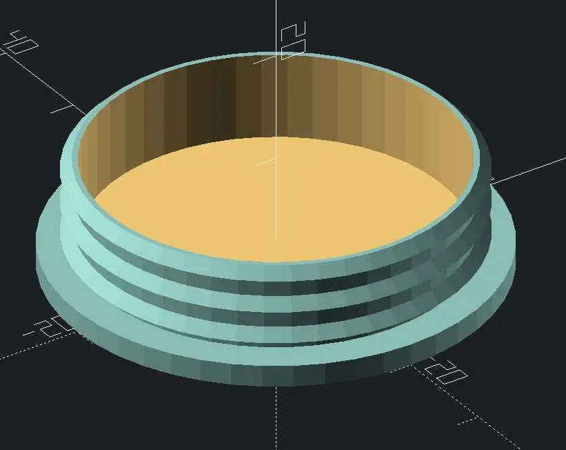 Free Tools & Spare Parts STL Download - cap for pipe (40mm ext, 35mm ...