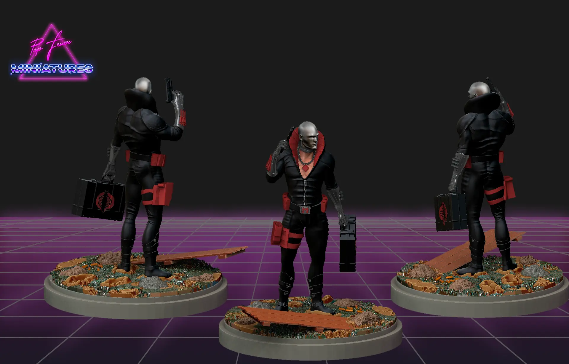 Characters & Creatures STL Download - Destro miniature from Gijoeby ...