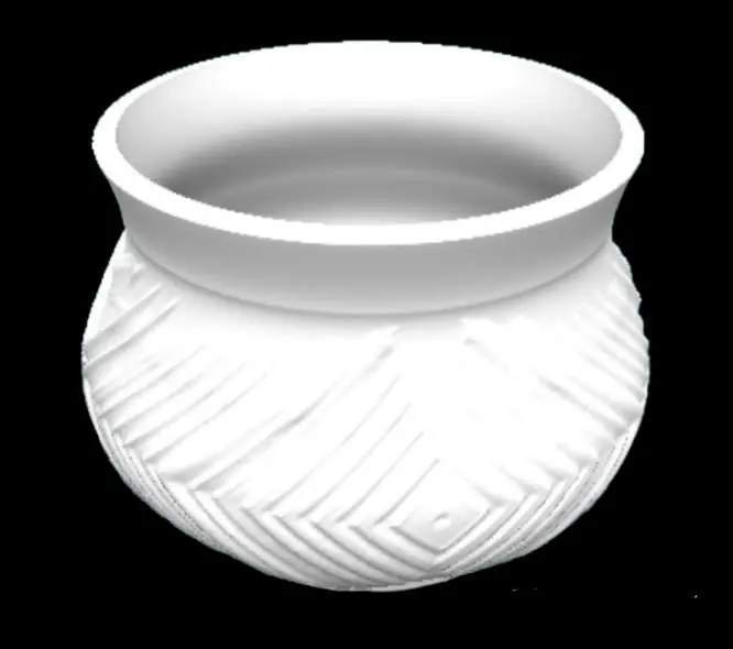 Home Decorations & Ornaments STL Download - Ribbed Diamond Pattern ...