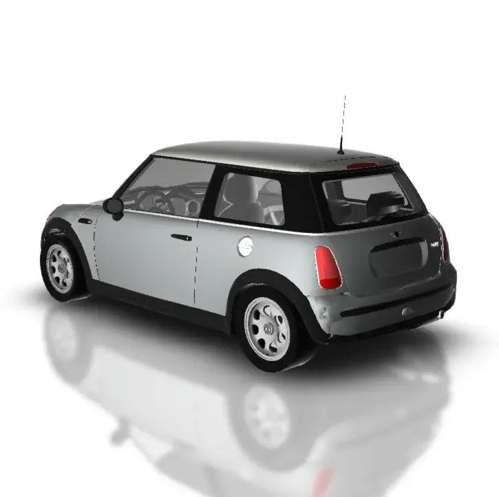 Vehicles & Machinery STL Download - Mini Cooper One 2001by 3DCARSALON
