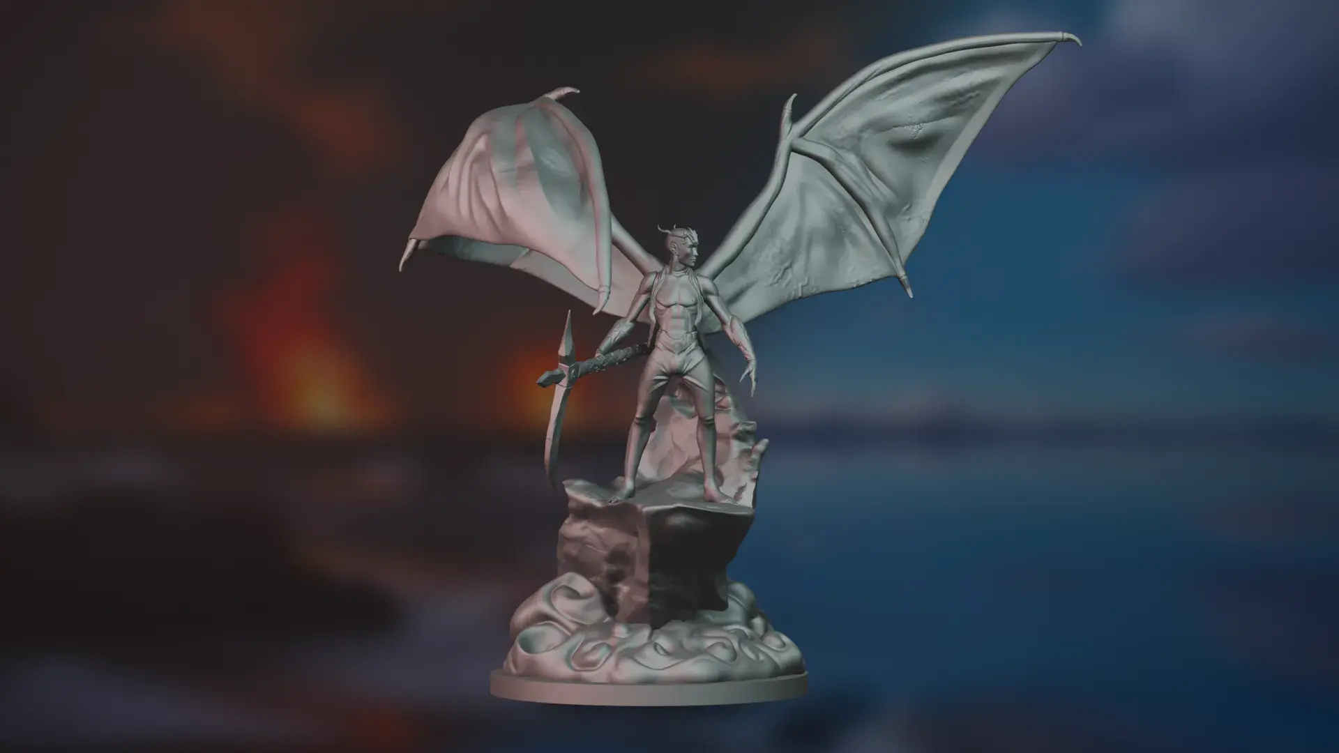Game Props STL Download - Miniatures Heaven and Abyssby Abe Illustrations