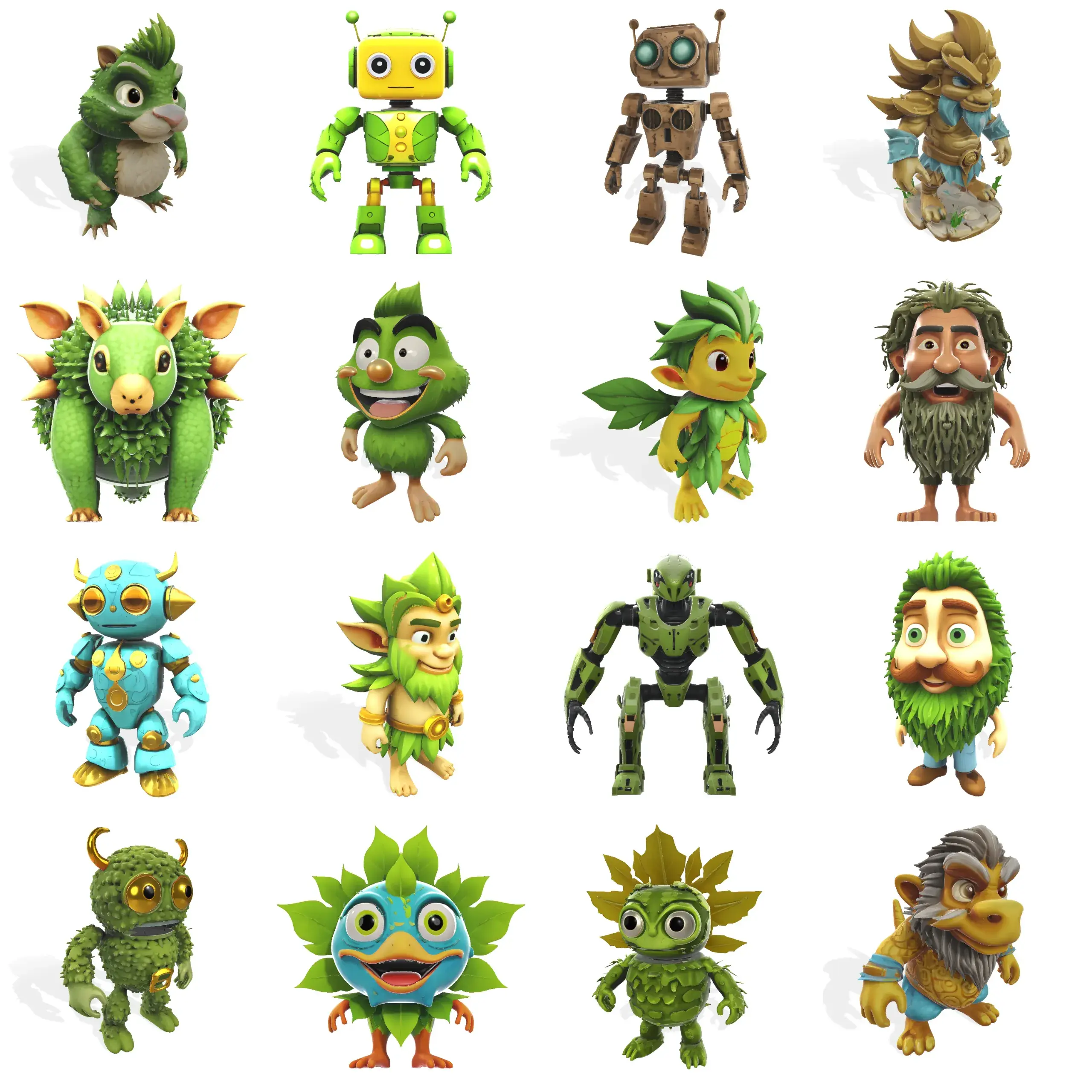 Characters & Creatures STL Download - Enchanted Worlds Collection ...
