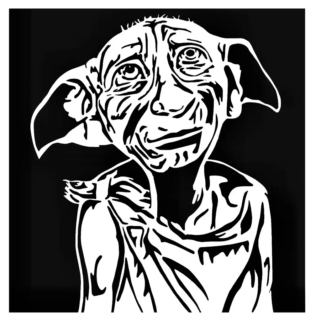 HP Dobby stencil | 3D models download | Creality Cloud