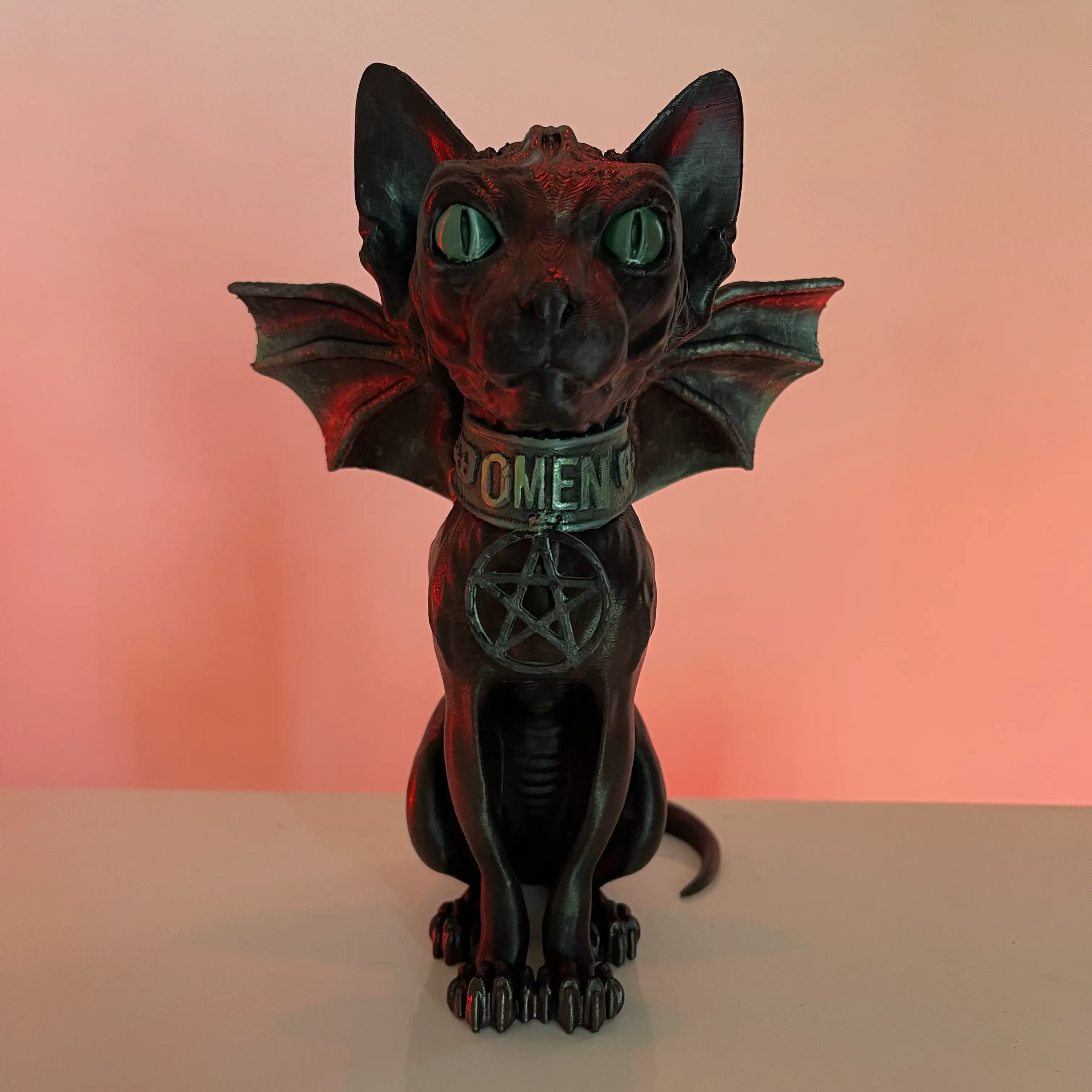Characters & Creatures STL Download - SPHYNX CAT "OMEN"by Oasis3dlab