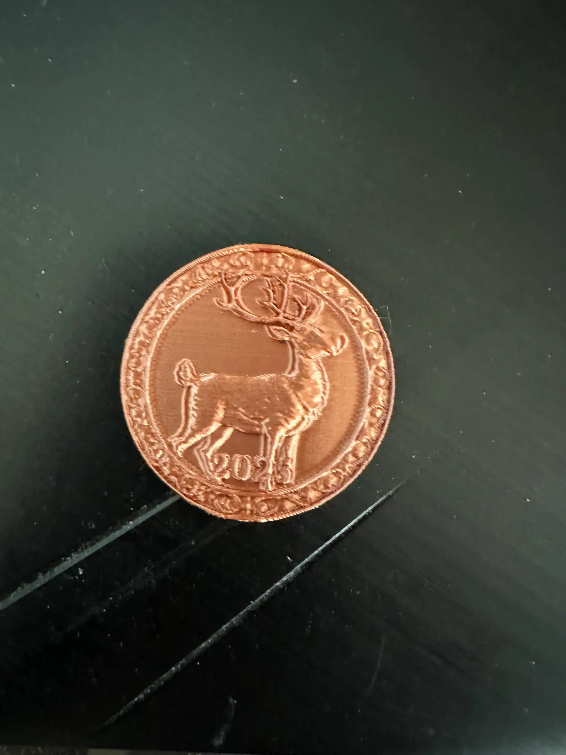 3D Printer Files | 3MF File | Rudolph 2 Coin/Medal | Creality Cloud