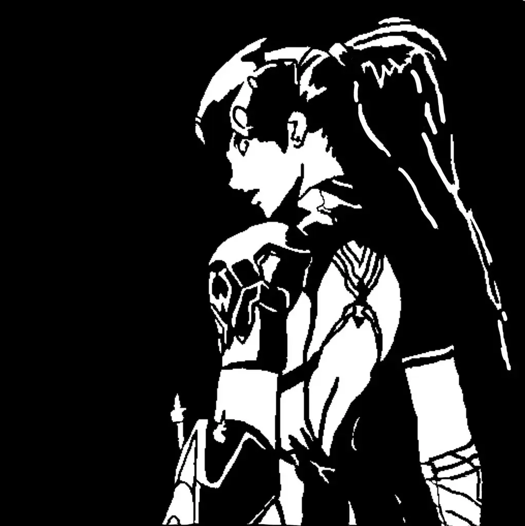 Free Digital Art STL Download - Widowmaker stencil 1by SMT_M 🦊