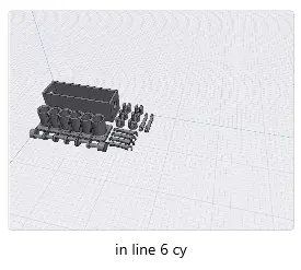 Free Vehicles & Machinery STL Download - In Line 6 Cyl.by MikeShmuck ...