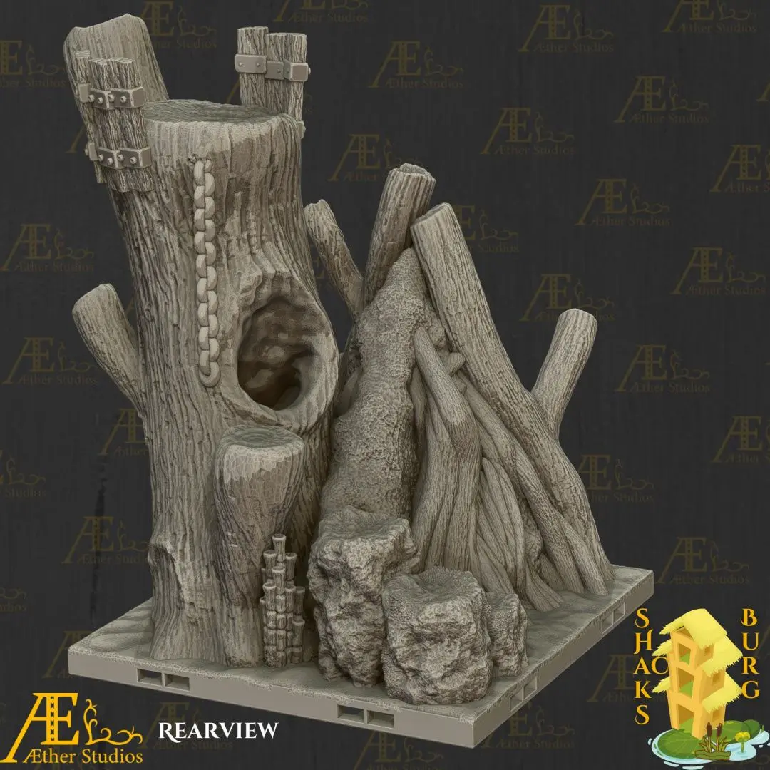 Other STL Download - AESWMP03 - Bayou Cavalry Stationby Aether Studios