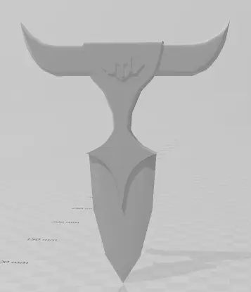 Horned Palm Dagger | 3D models download | Creality Cloud