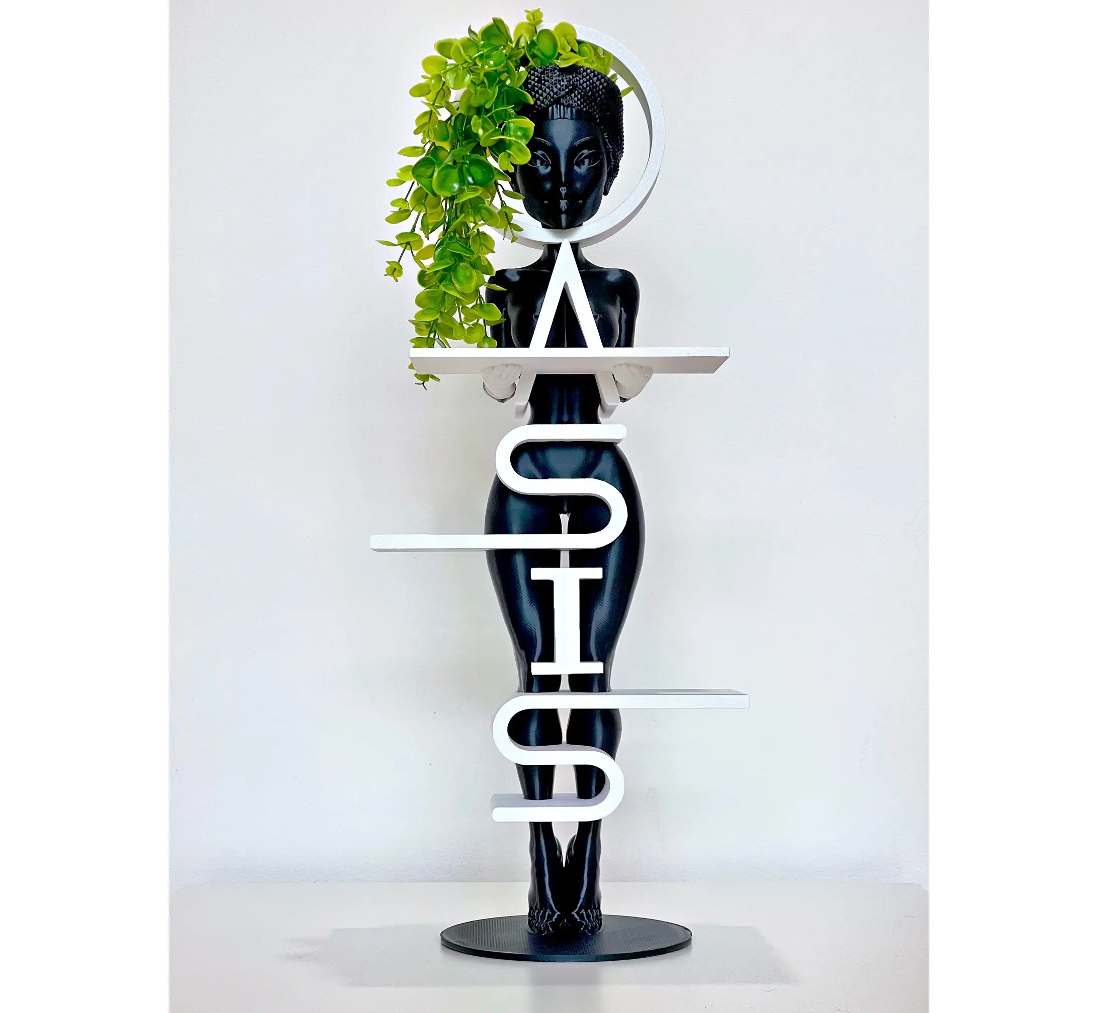 Home Decorations & Ornaments STL Download - OASIS STATUE STAND/DISPLAY ...