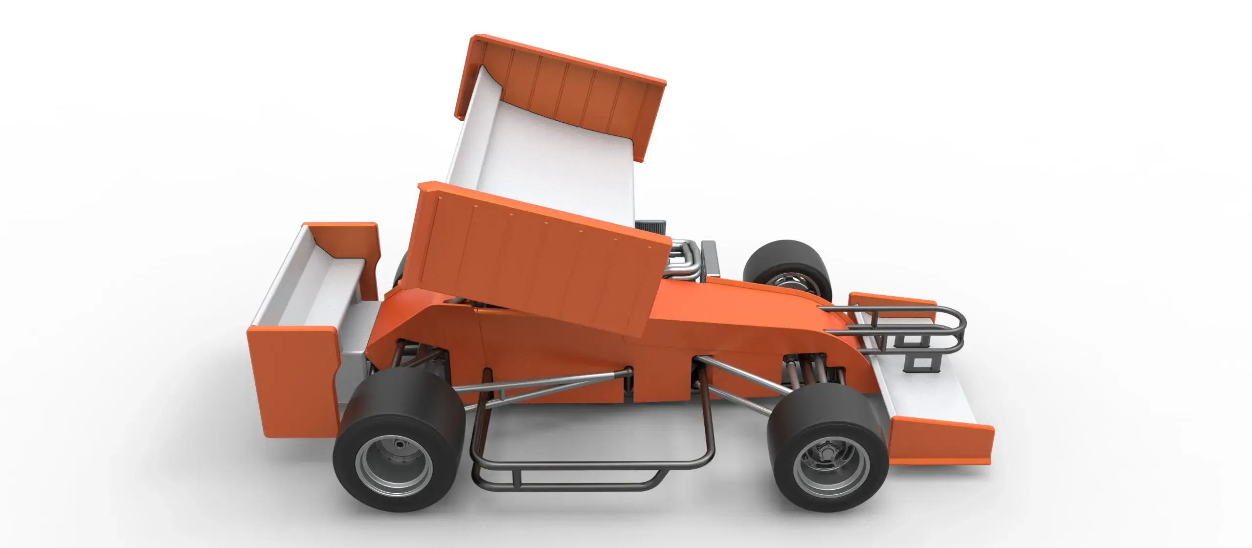 Vehicles & Machinery STL Download - Supermodified front engine Winged ...
