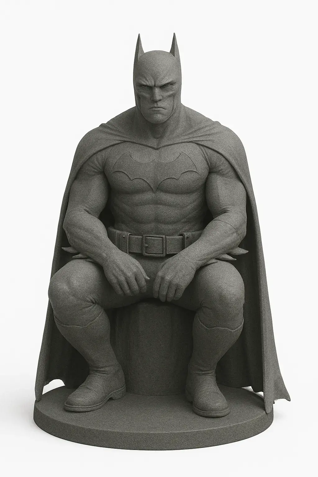3D Printer Files | 3MF File | sitting Batman | Creality Cloud