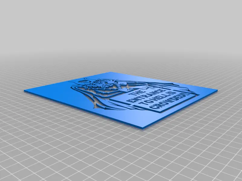 Free Digital Art STL Download - Devil stencilby SMT_M 🦊