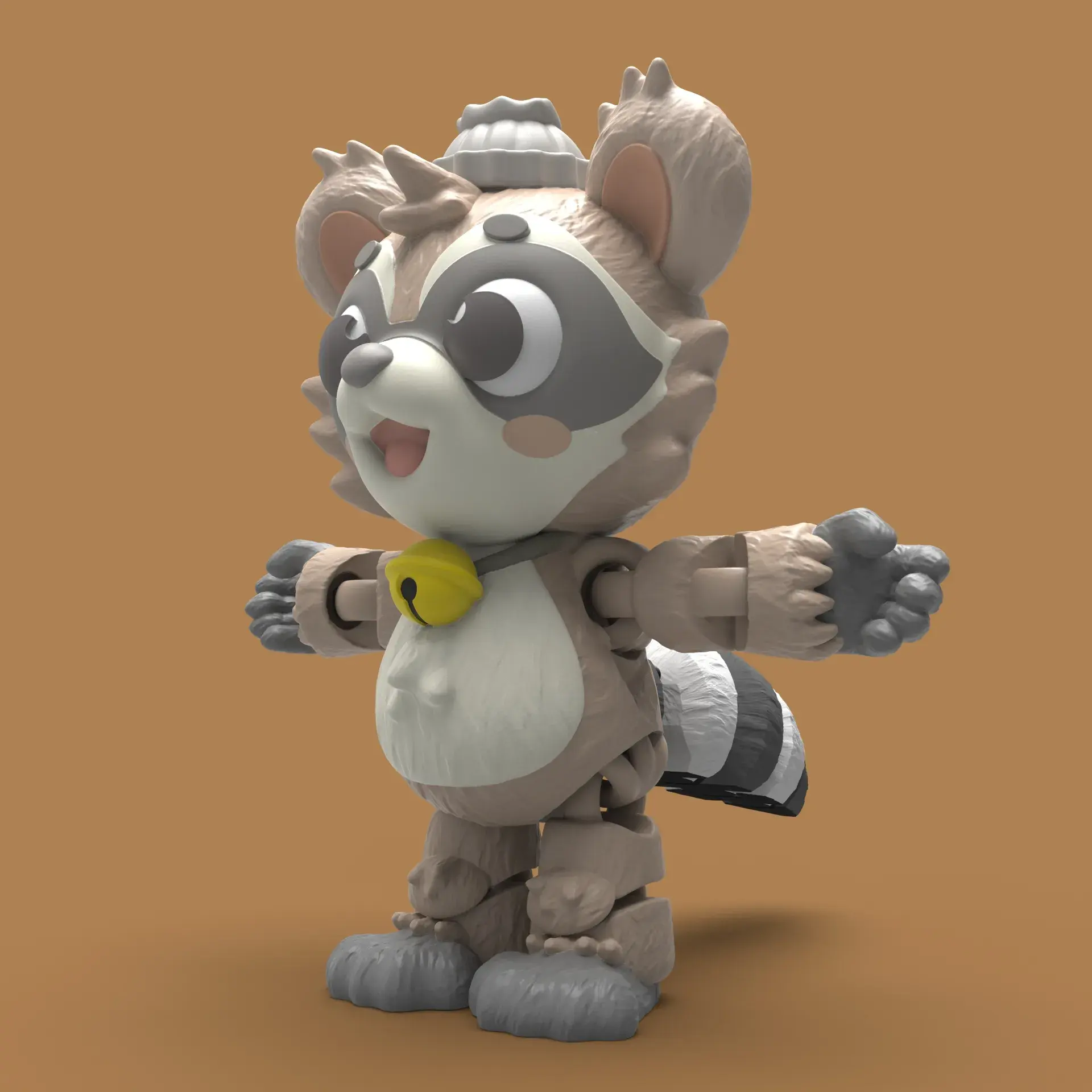 3D Printer Files | 3MF File | Raccoon Flexi | Creality Cloud