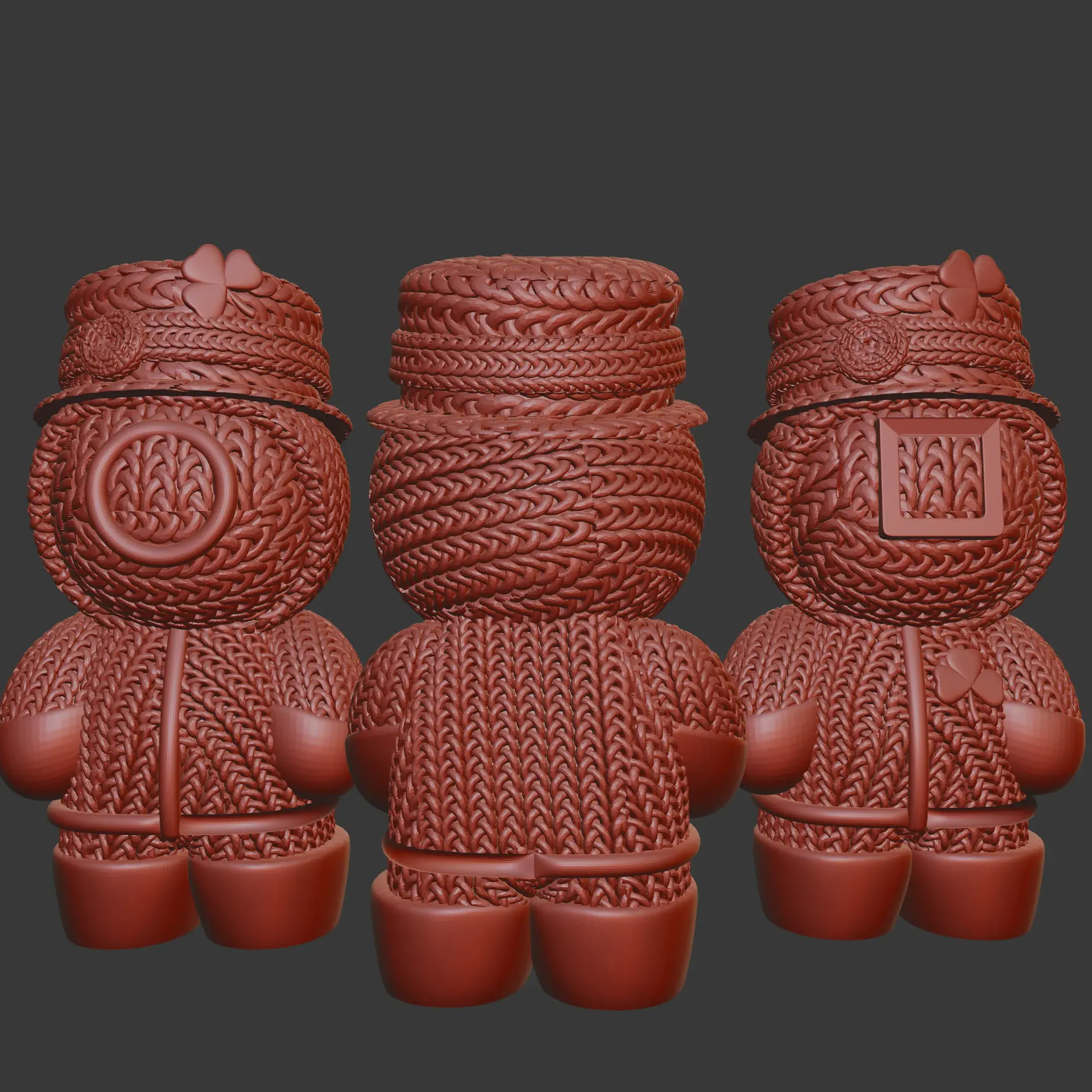 3D Printer Files | 3MF File | Knitted patrick Squids (cute) | Creality ...