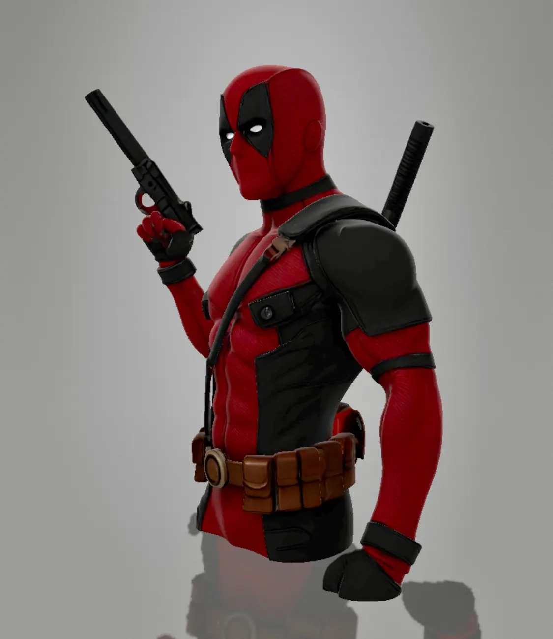 Other STL Download - Deadpool bustby Foxtrot007