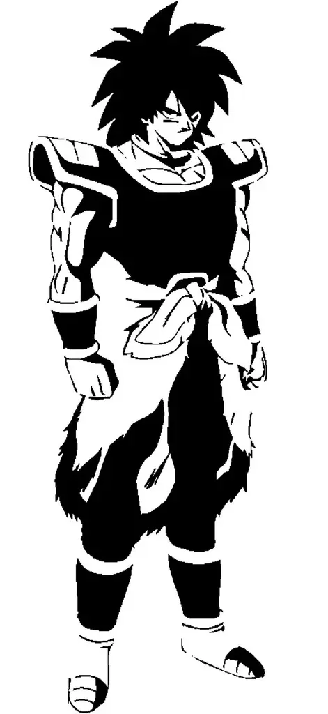 Free Others STL Download - Broly stencil 2by SMT_M 🦊