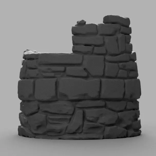 Props & Terrain STL Download - Stone Wellby Motek3D