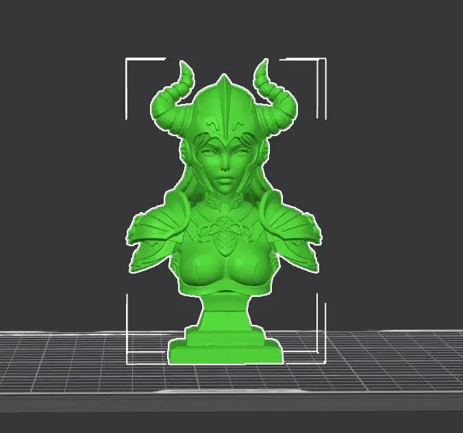 Sculptures & Artworks STL Download - Iron Halo Sisters 🩶 Isolde of the ...