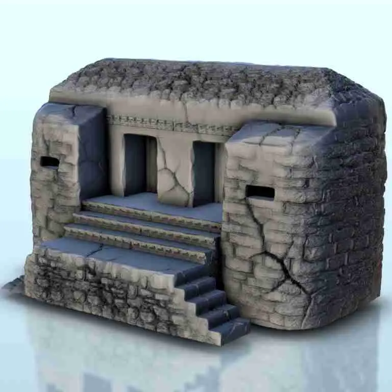Miniature Games & Accessories STL Download - Mesoamerican palace 25 ...