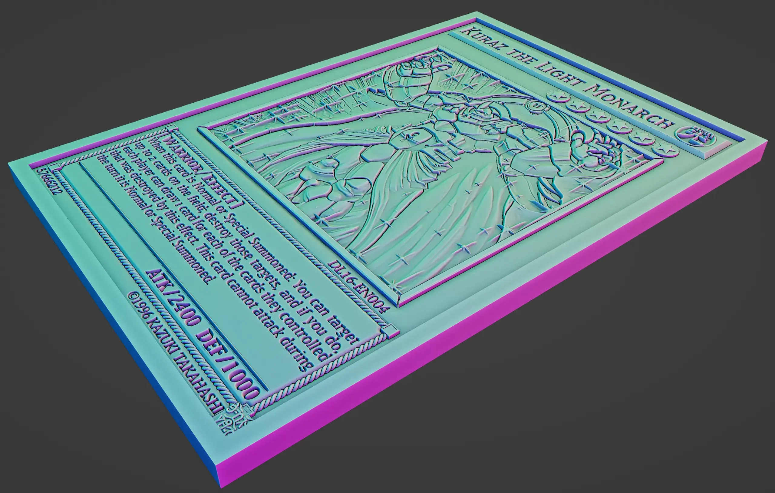 Other STL Download - Kuraz the Light Monarch - yu-gi-oh!by Wsonuchiha3D