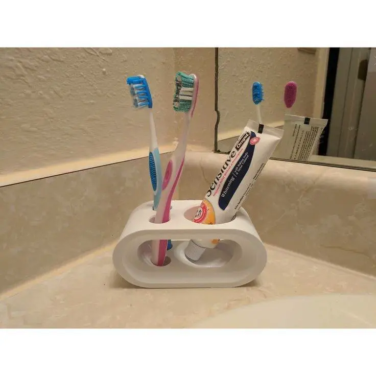 3D Printer Files | 3MF File | Electric Toothbrush and Toothpaste holder ...