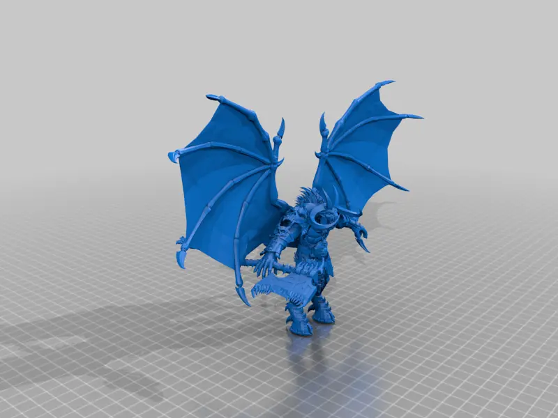 Free Other STL Download - Bloodthirster - tmby SMT_M 🦊
