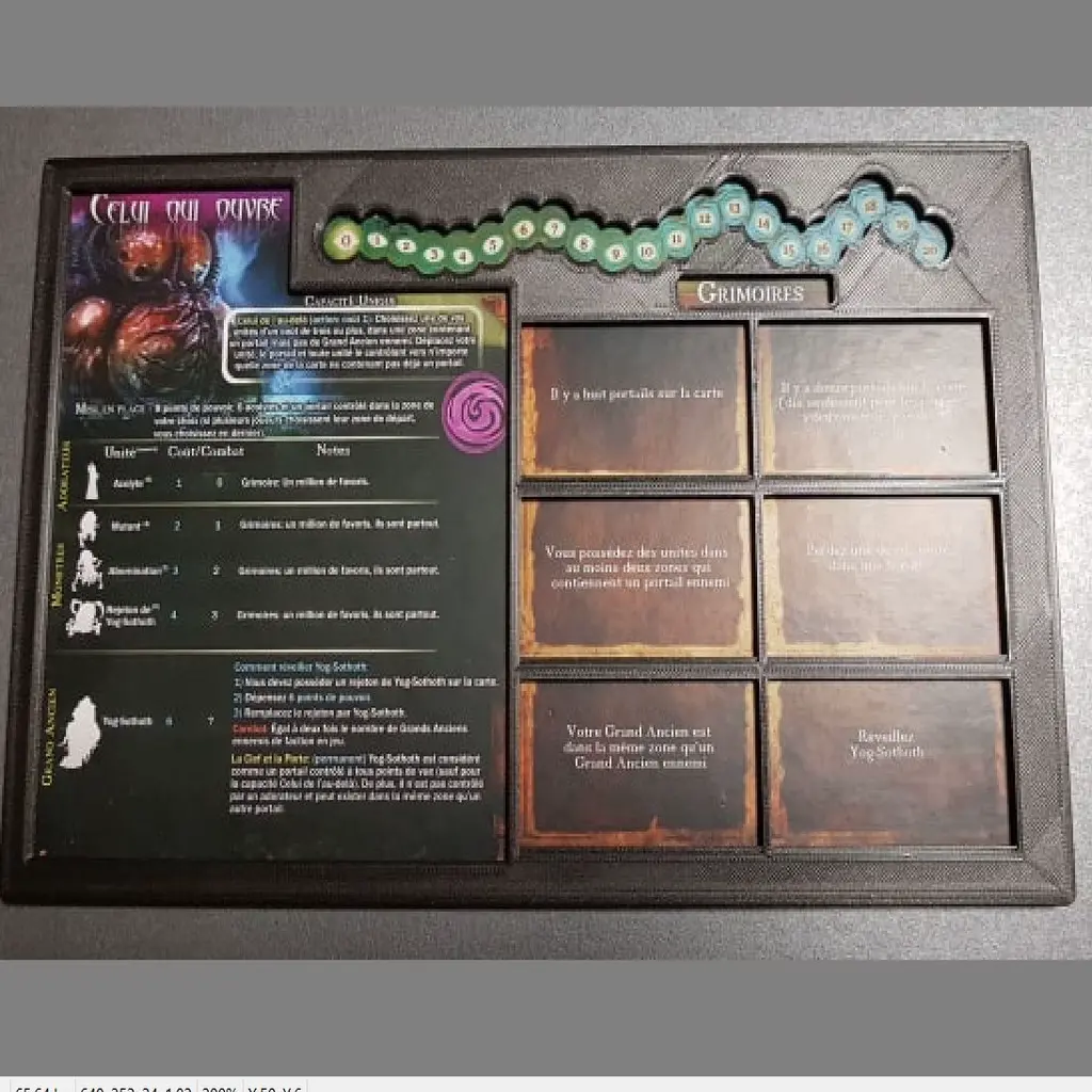 Free Board Games & Card Games STL Download - Cthulhu Wars full player ...