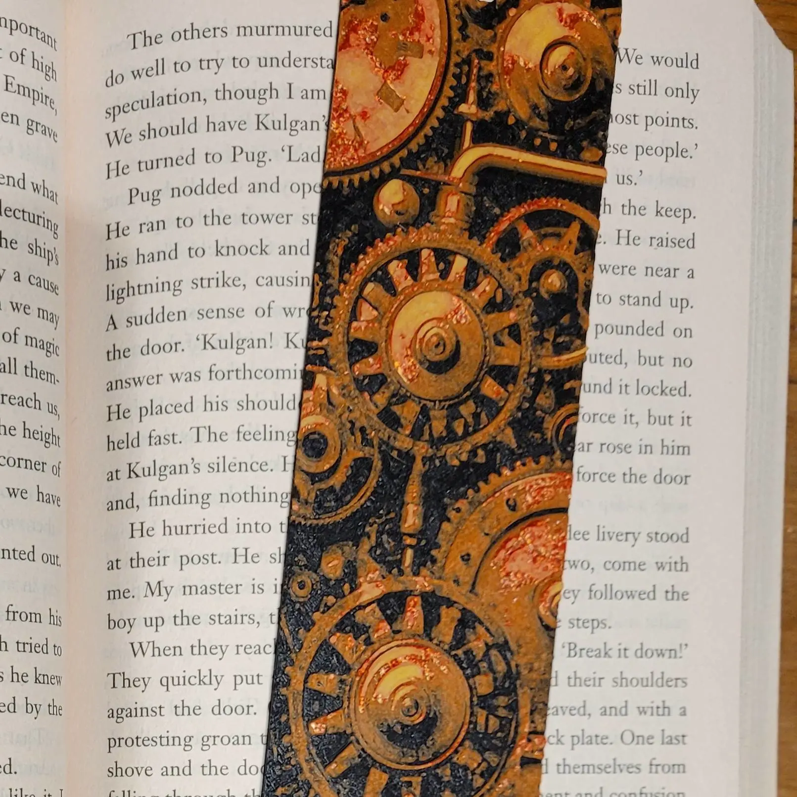3D Printer Files | 3MF File | Steampunk Gears Bookmark 01 | Creality Cloud