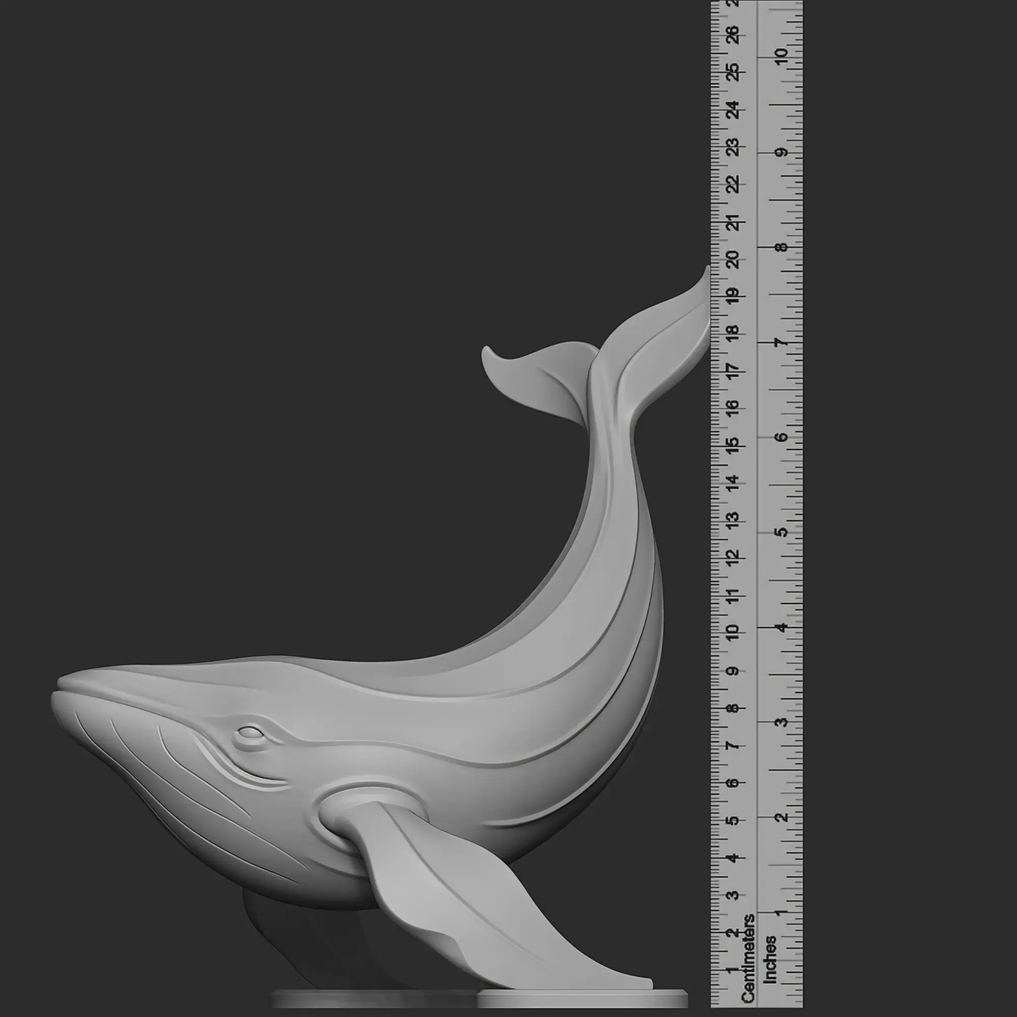 Home Decorations & Ornaments STL Download - Humpback Whale Floating ...