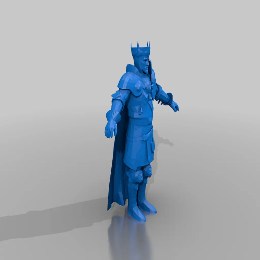 knightly king - bretonnian lord - tm | 3D models download | Creality Cloud