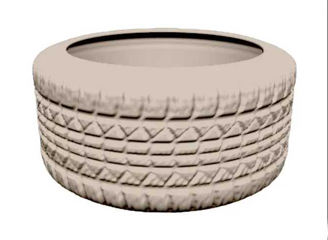 Home Decorations & Ornaments STL Download - Car Tire Planterby dudads