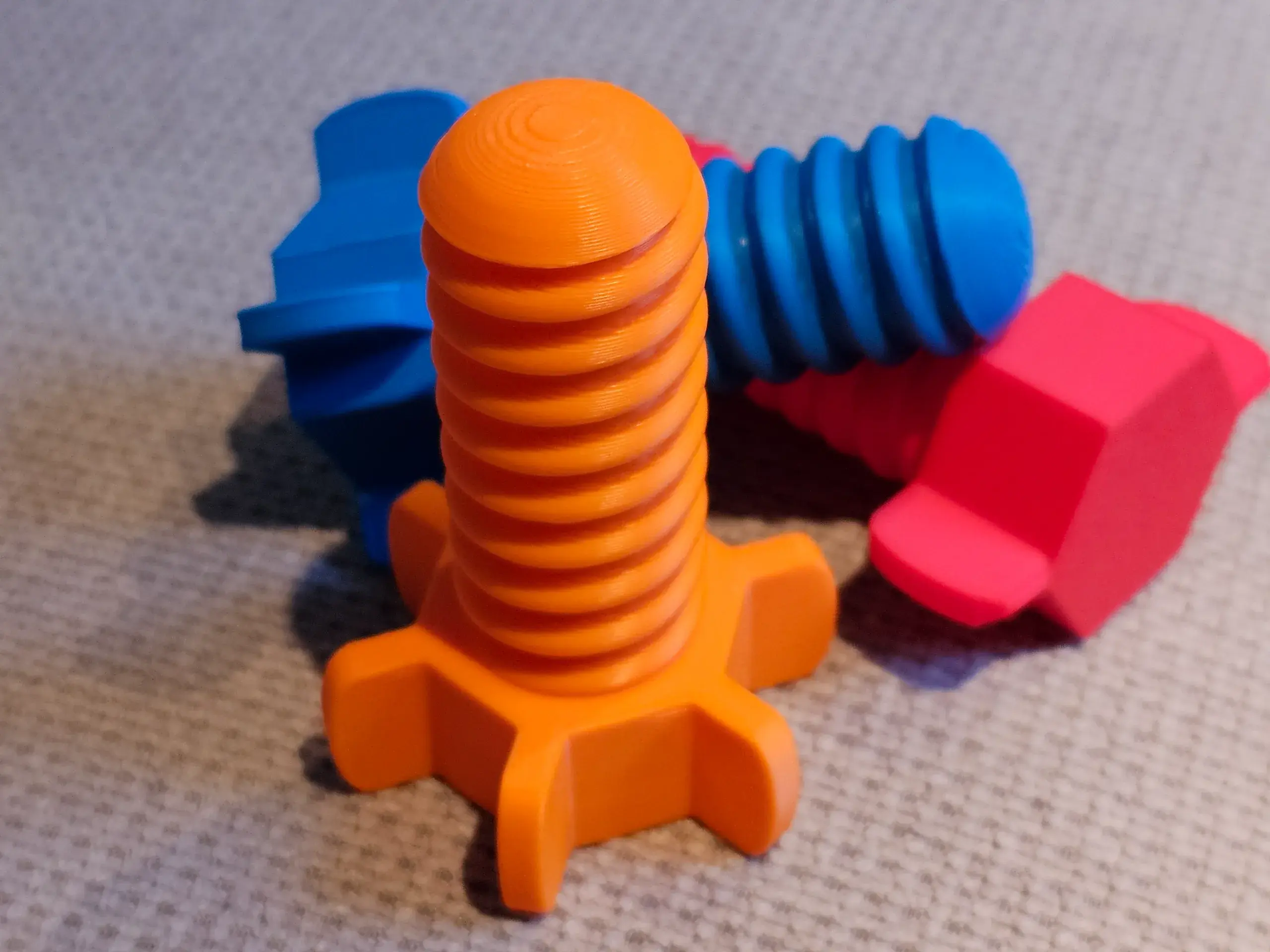 3D Printer Files | 3MF File | Tactile Builder Boxes (Chunky, Colourful ...