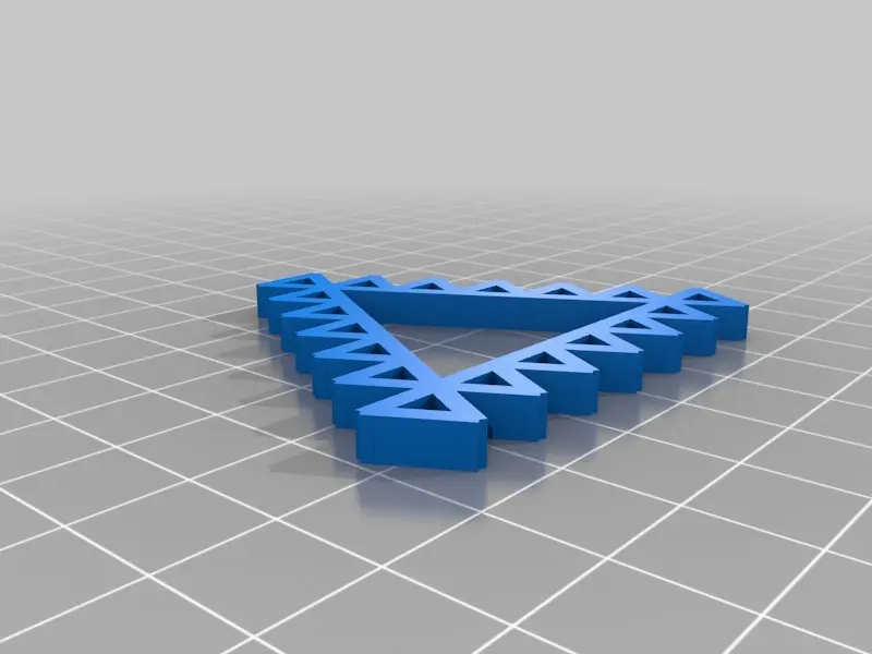 3D Printer Files | 3MF File | 6-Fold Plaques from Triangles | Creality ...