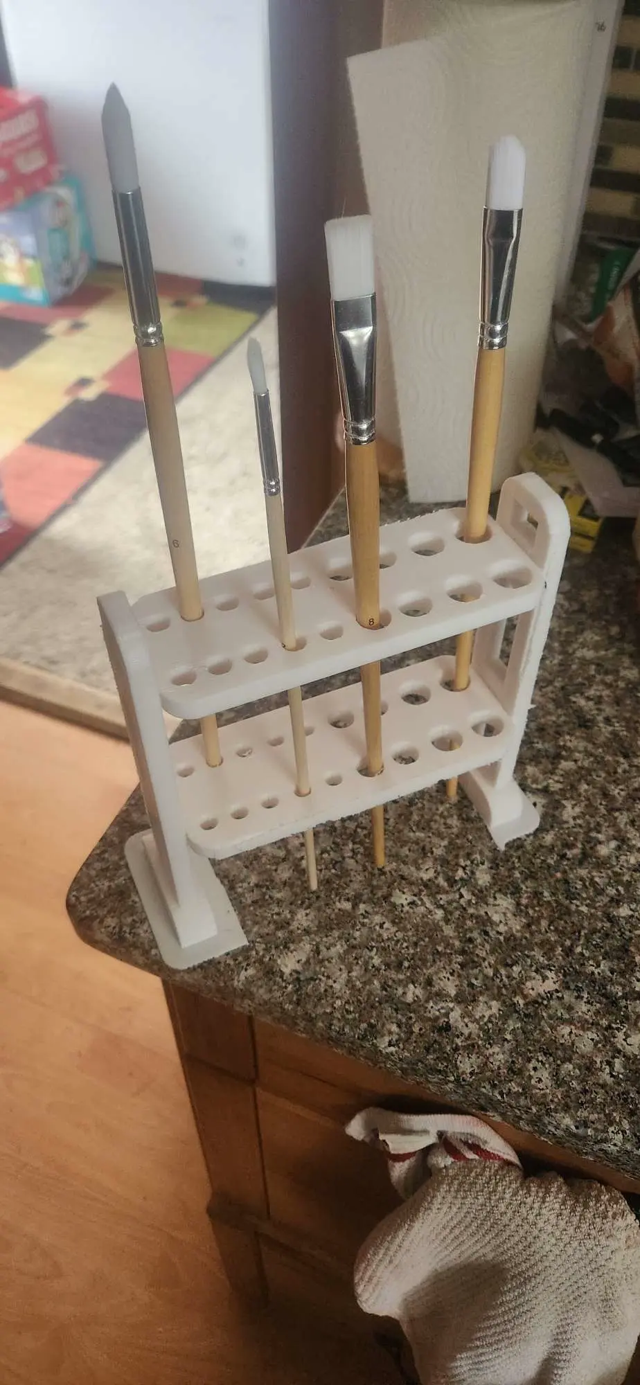 Other STL Download - Paintbrush holderby Matt welker's