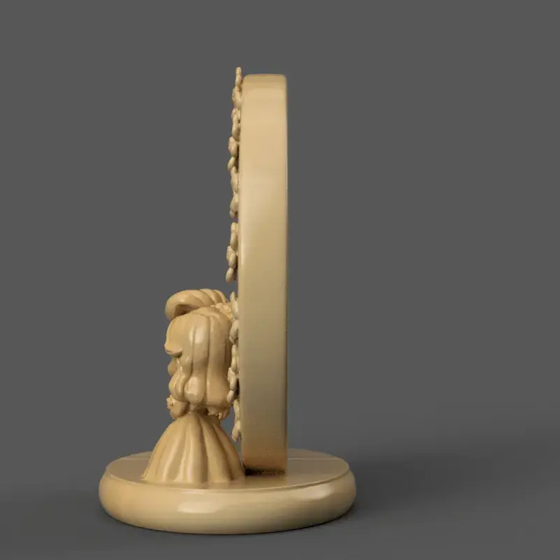 Other STL Descarga - Wedding Couple 3D Frame – Romantic STL for ...