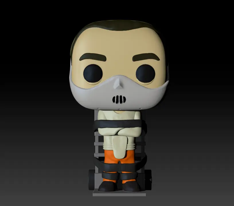 Board Games & Card Games STL Download - Funko Hannibal Lecterby Axos3D