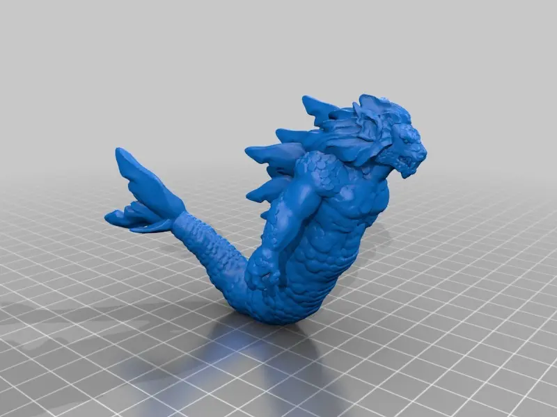 Free Other STL Download - Merlion (28mm/Heroic scale)by SMT_M 🦊