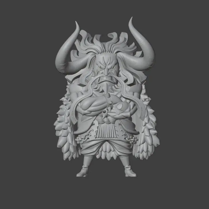 Characters & Creatures STL Download - Miniatura Kaido One Pieceby ...