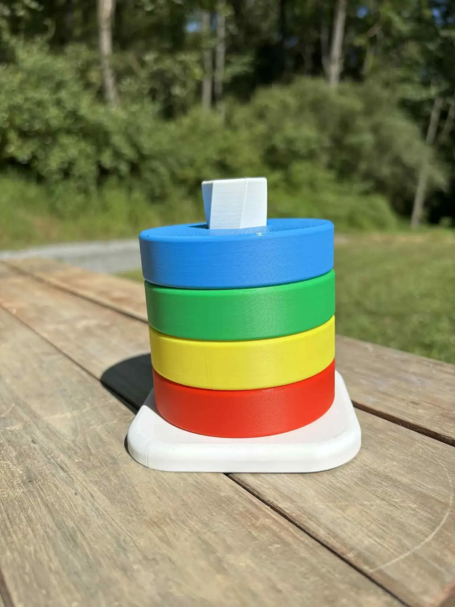 3D Printer Files | 3MF File | Spin and Twist stacker toy (NO AMS ...