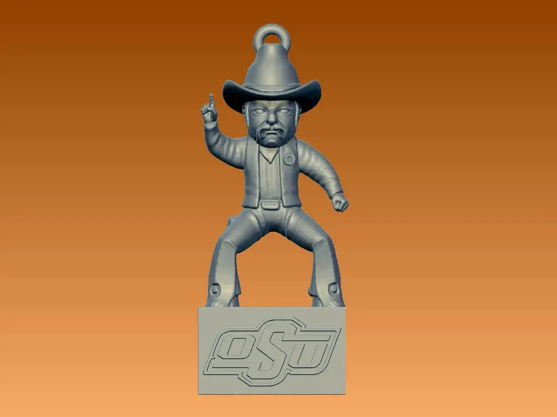 Characters & Creatures STL Download - NCAA- Mascot Hanging Figurine ...